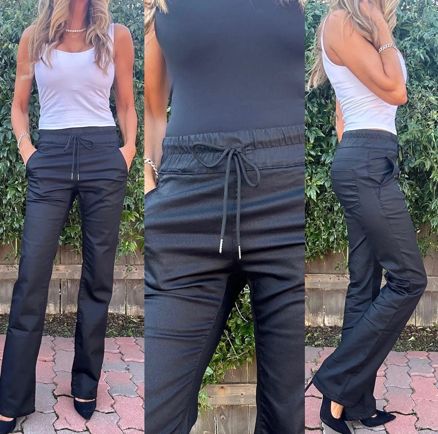 Bevy Flog - Loren Pant in Black Stripe – Basicality