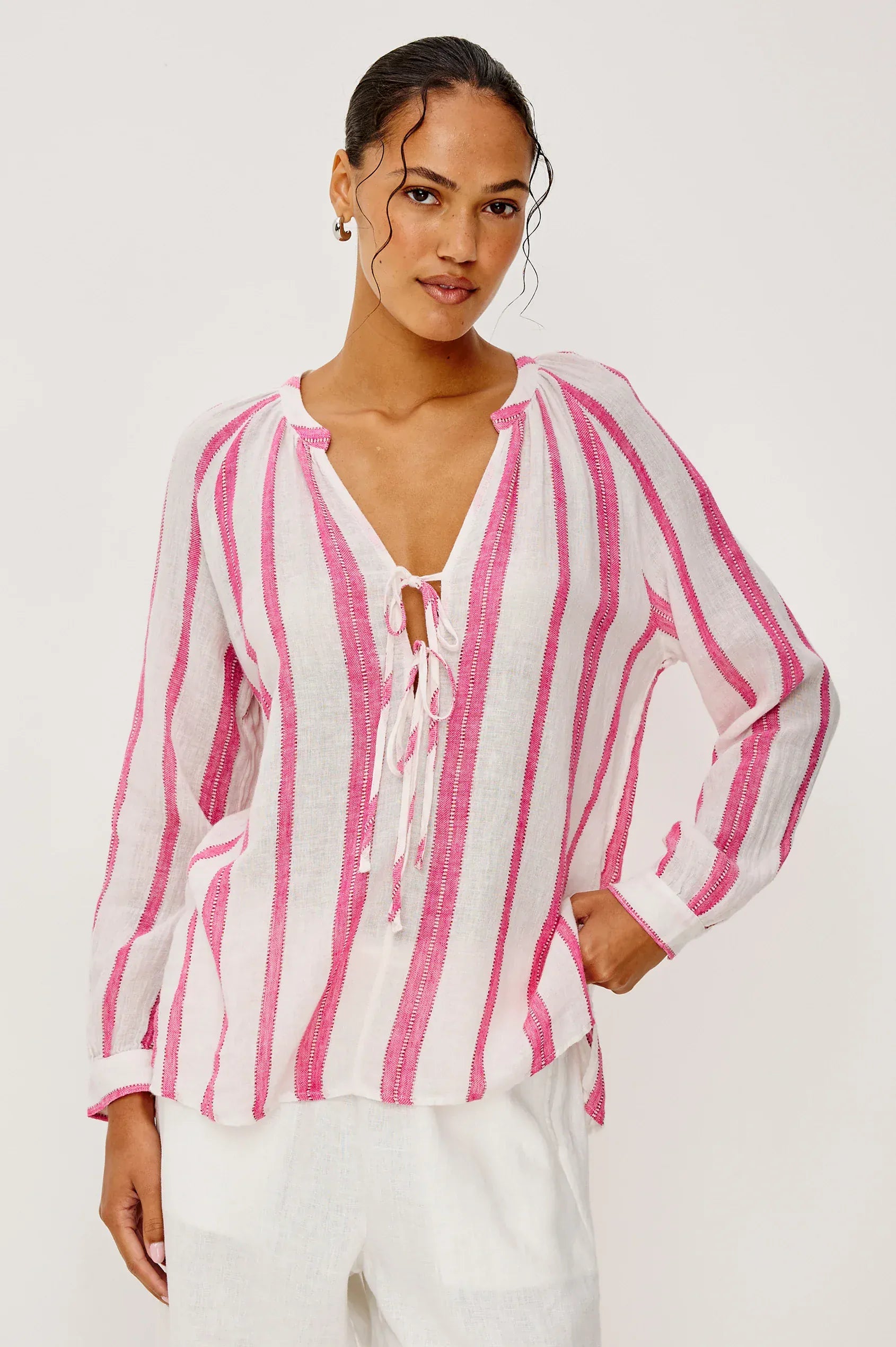 Rails - Brielle top in delfine stripe – Basicality