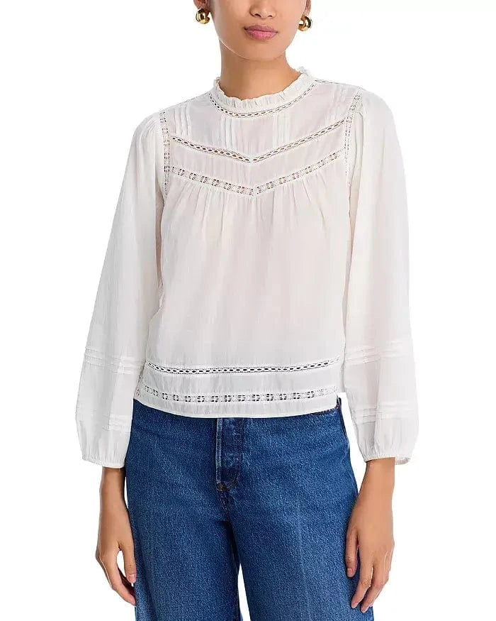 Rails - Reyna top in White – Basicality