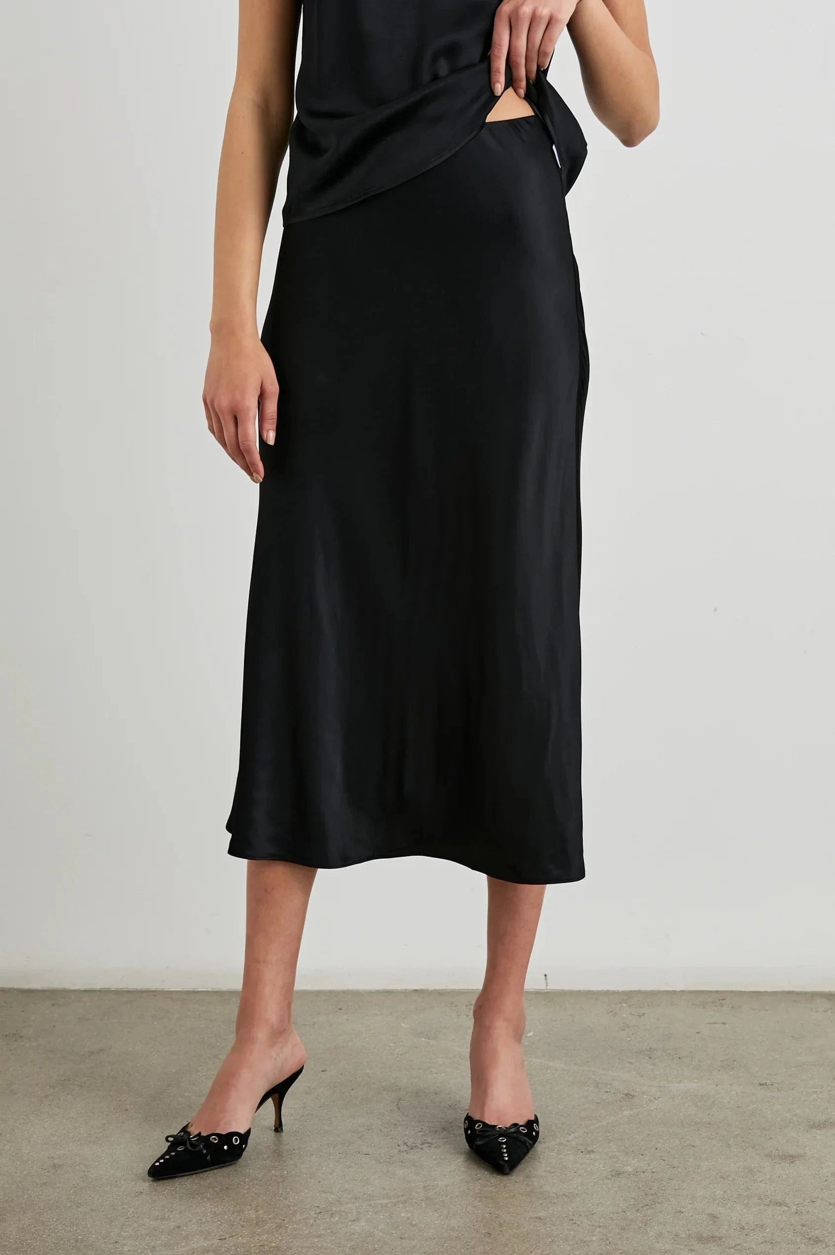 Rails - Anya Skirt in black – Basicality